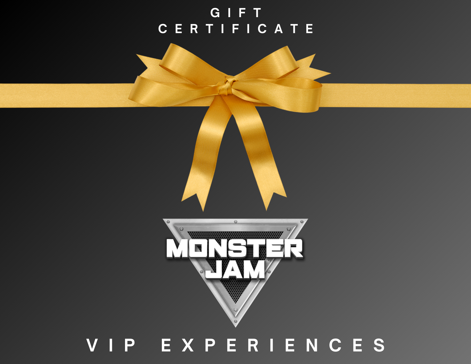 Monster Jam VIP Experience Gift Card – Feld Experiences